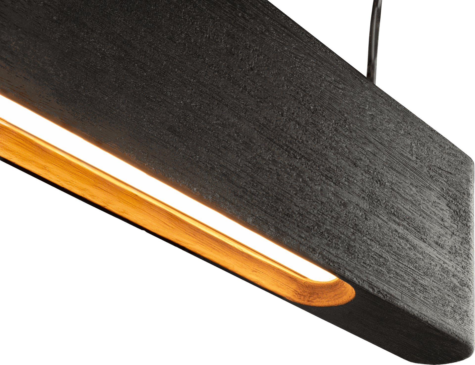 'Planck' Timber Linear LED Pendant