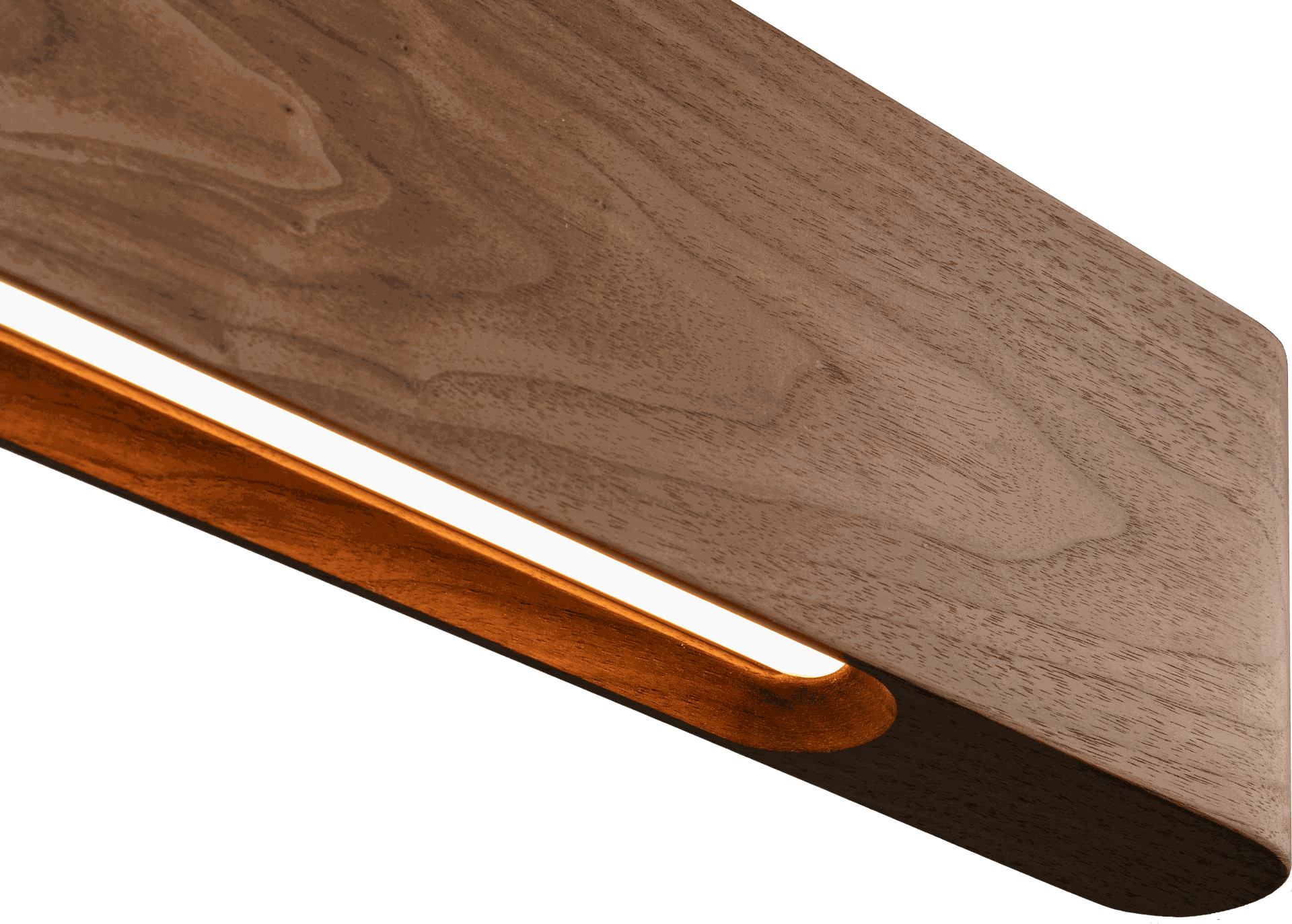 'Planck' Timber Linear LED Pendant
