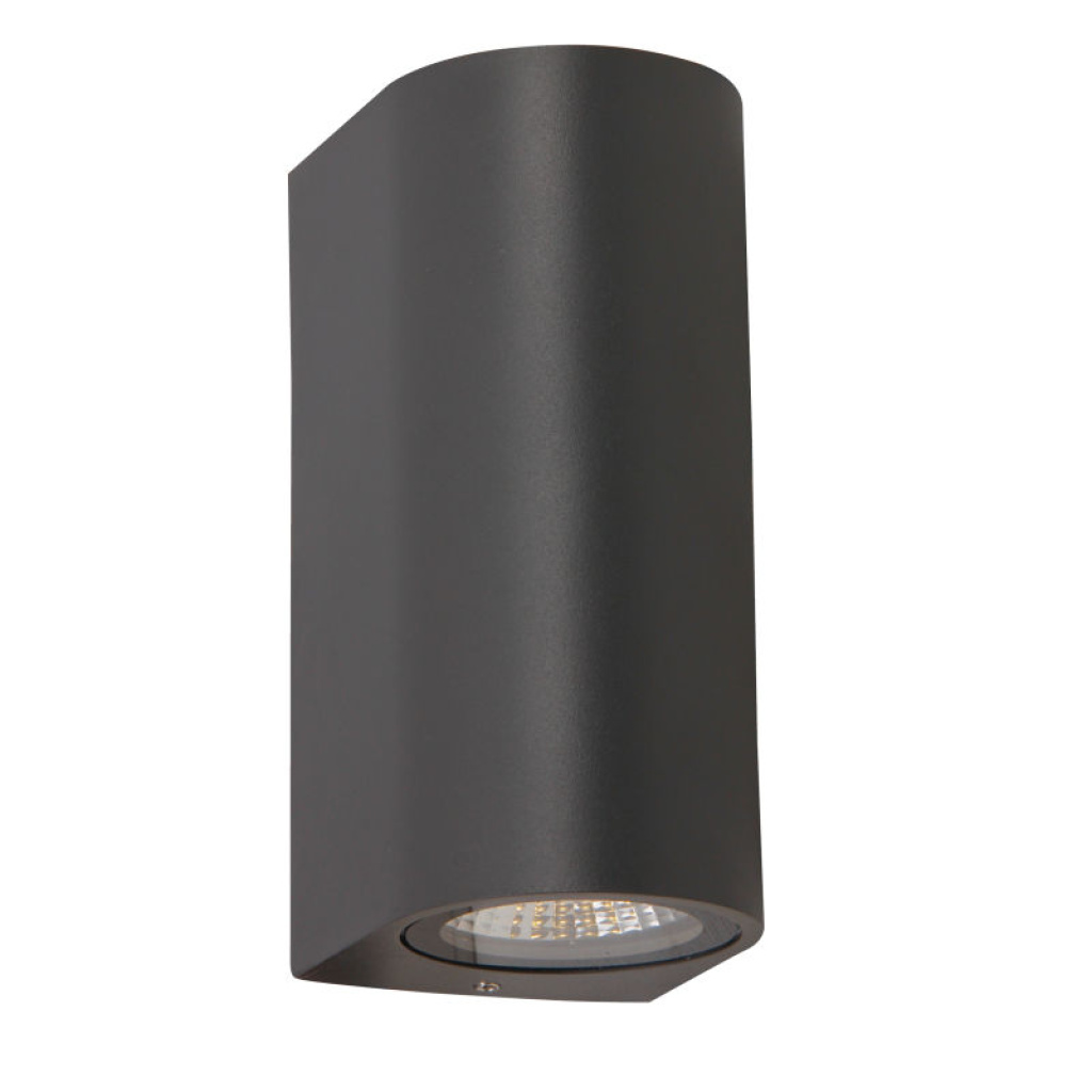 Eris Up/Down Wall light, 2 x 5W, Black, IP54